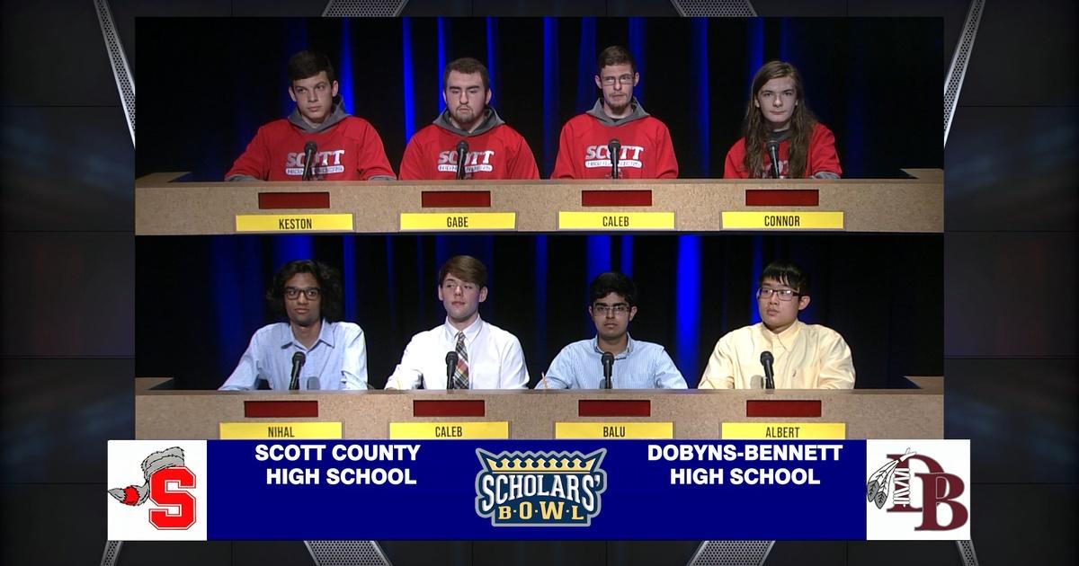 Scholars' Bowl | Dobyns-Bennett vs Scott County | Season 37 | Episode ...