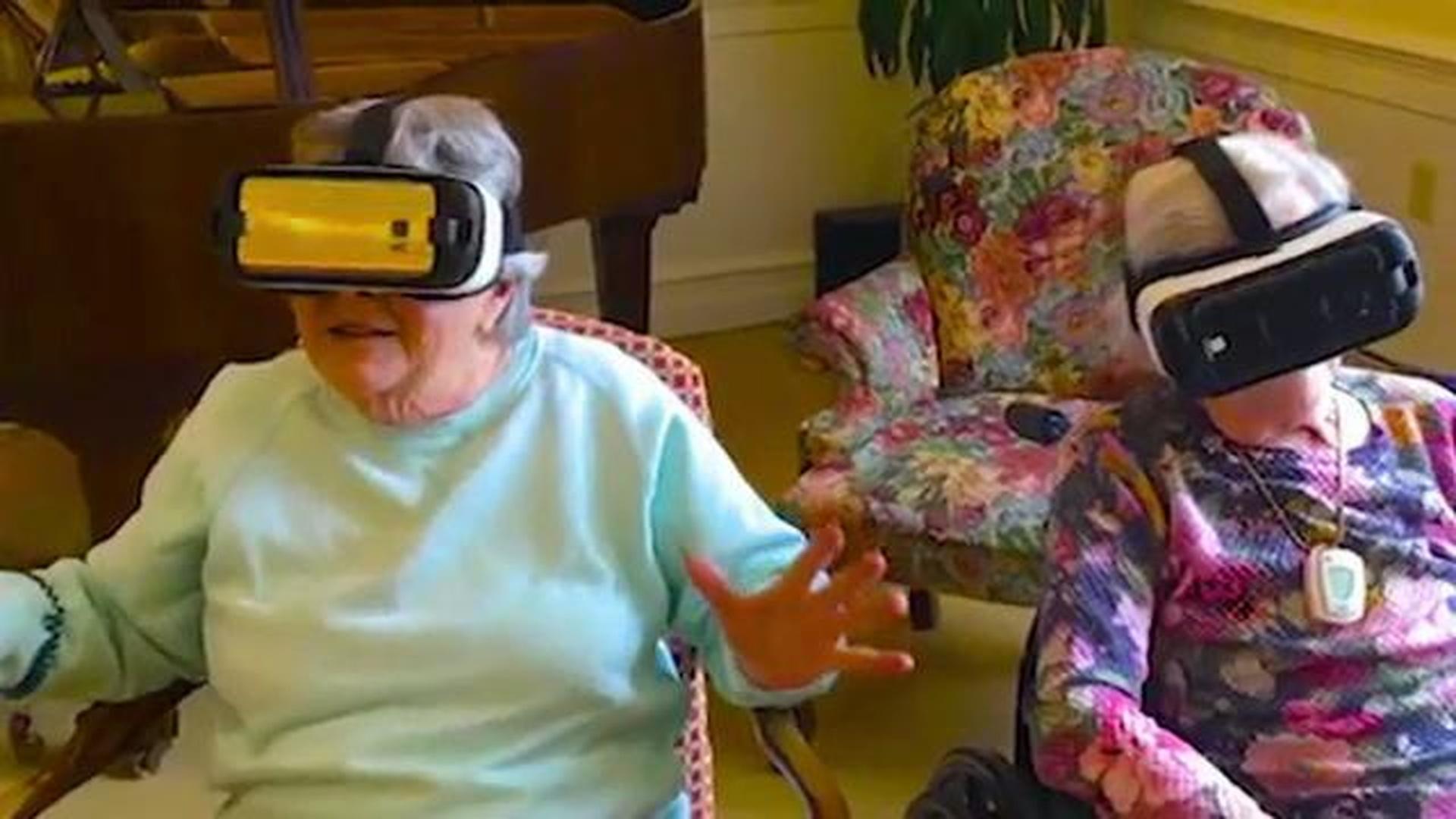 Seniors Benefiting From Virtual Reality Scitech Now Thirteen New