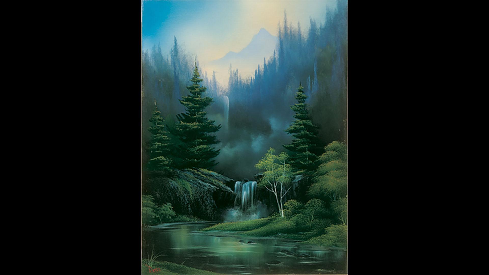 Falls in the Glen | The Best of the Joy of Painting with Bob Ross ...