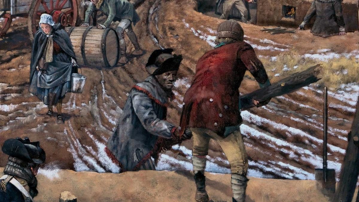 Winter at Valley Forge: Hardship & Desperation | The American ...