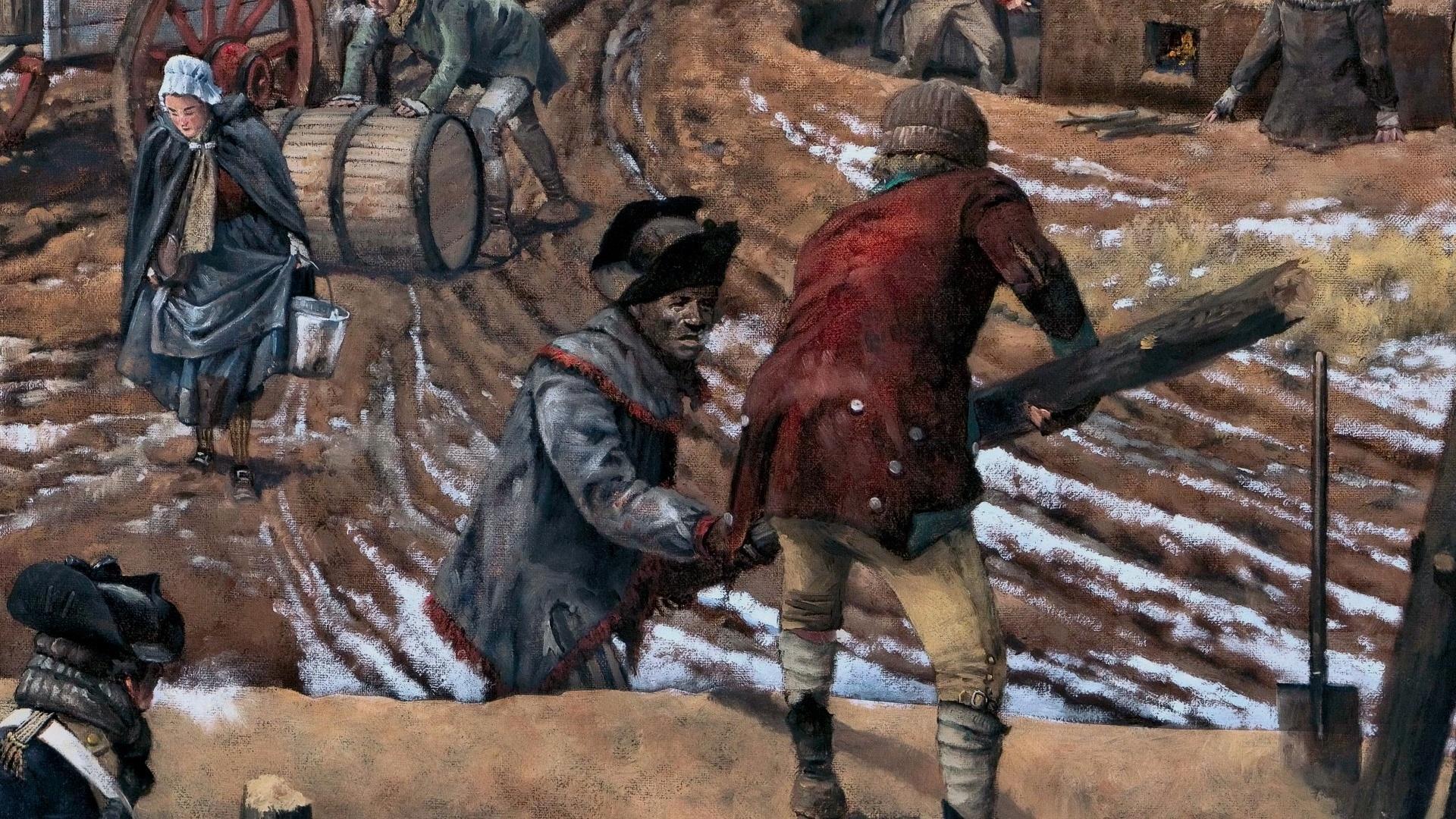 Winter at Valley Forge: Hardship & Desperation | The American ...