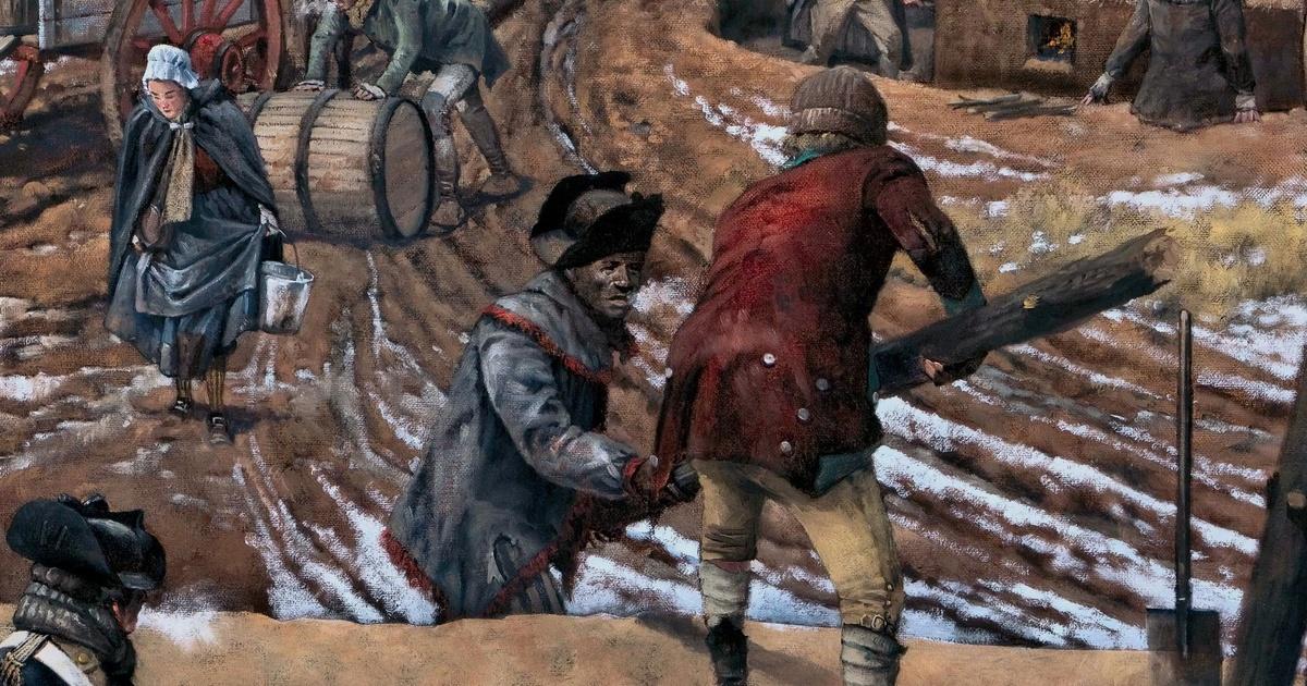 The American Revolution | Winter at Valley Forge: Hardship ...