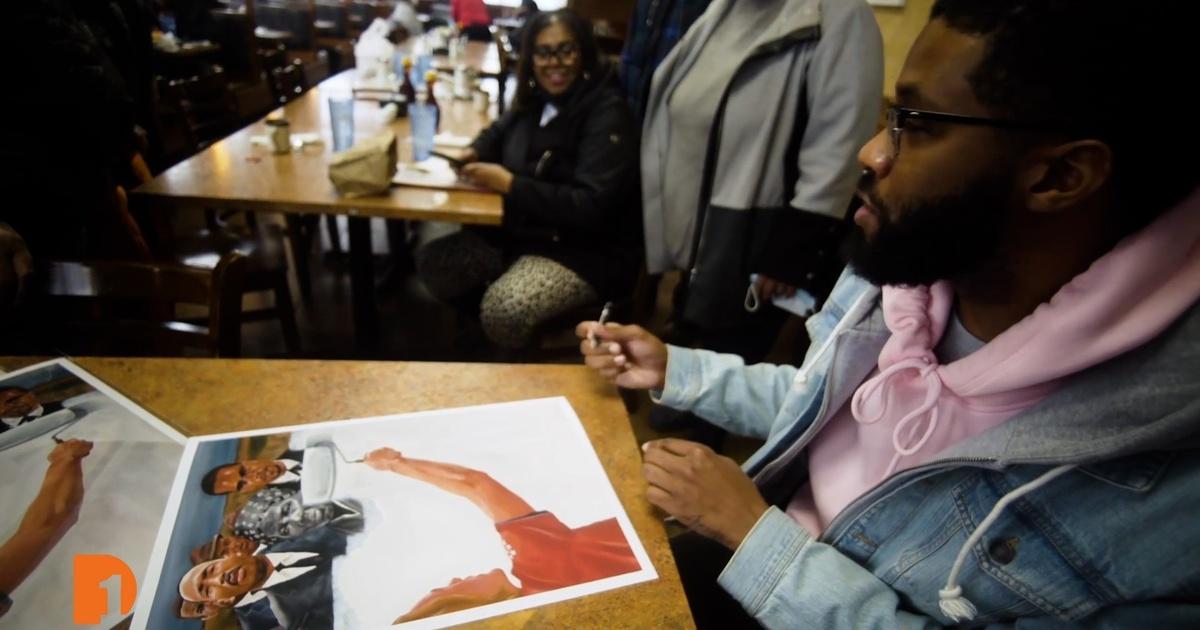 One Detroit | Jonathan Harris' Viral Painting 'Critical Race Theory ...