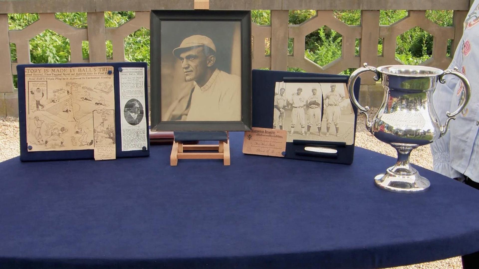 Appraisal: 1909 Neal Ball First Unassisted Triple Play Group | Antiques ...