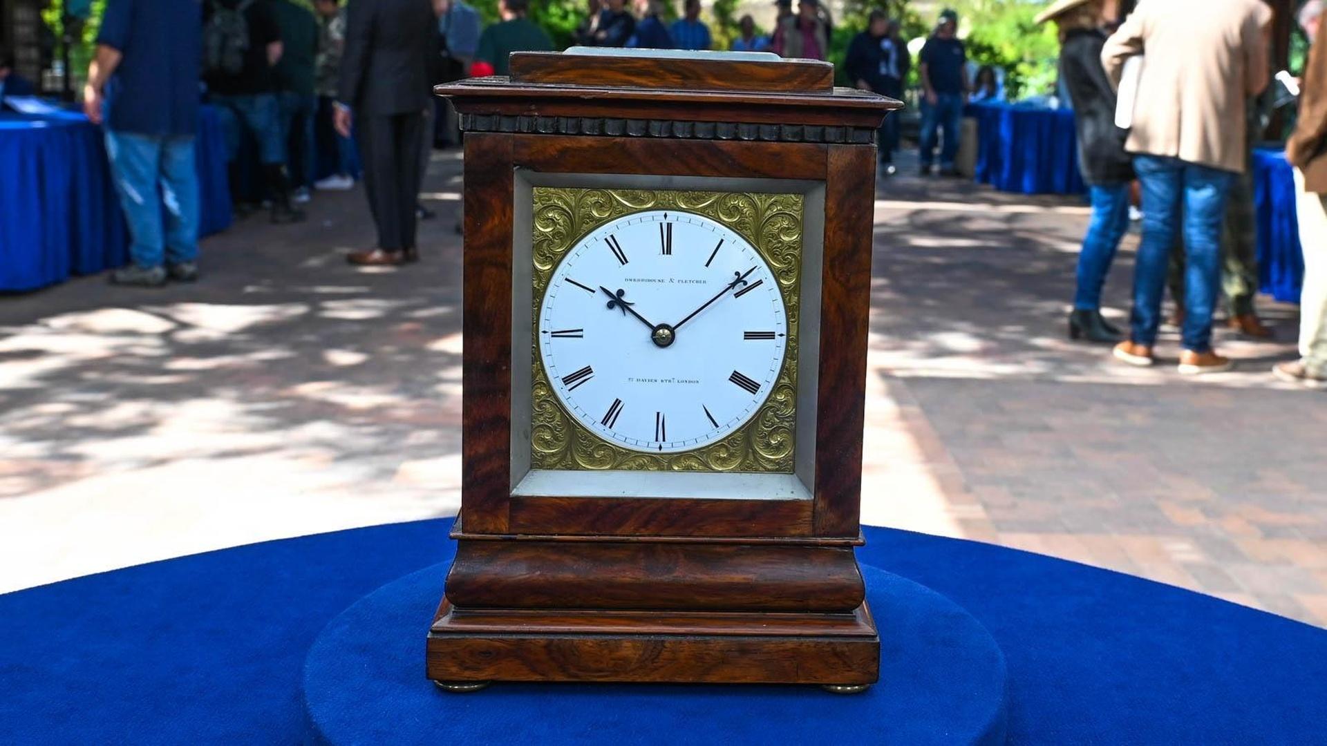 Appraisal: Dwerrihouse & Fletcher Table Clock, ca. 1845 | Antiques Roadshow | THIRTEEN - New ...