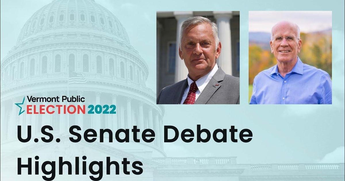 Vermont Public Specials | Debate Highlights - U.S. Senate | Season 2022 ...