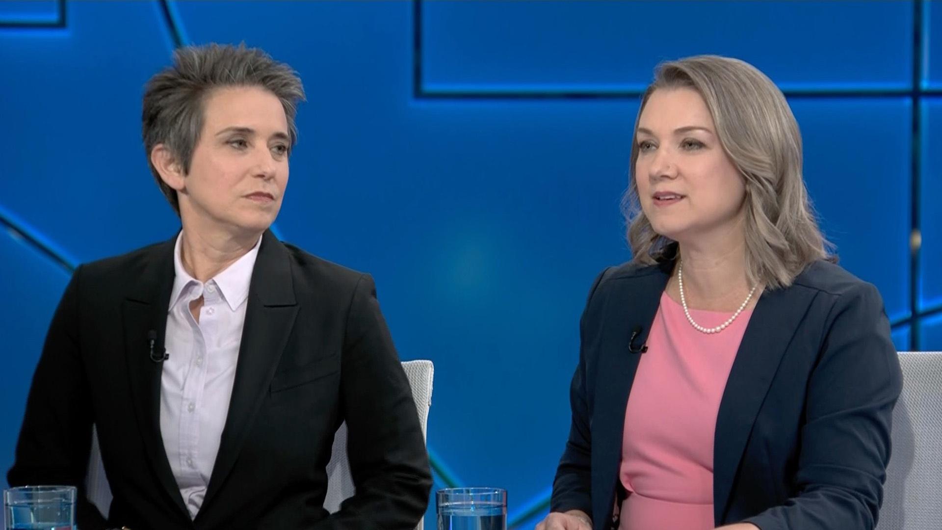 Tamara Keith and Amy Walter on Harris' convention bump | PBS News Hour | THIRTEEN - New York ...