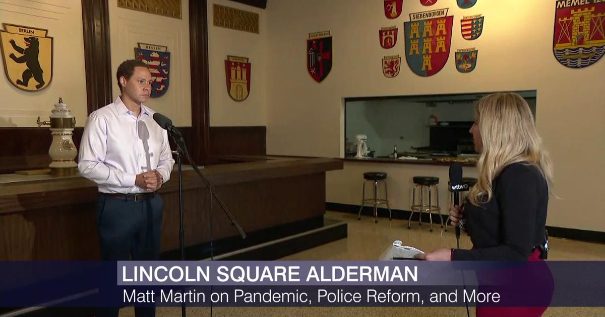 Chicago Tonight | A Conversation with 47th Ward Ald. Matt Martin ...