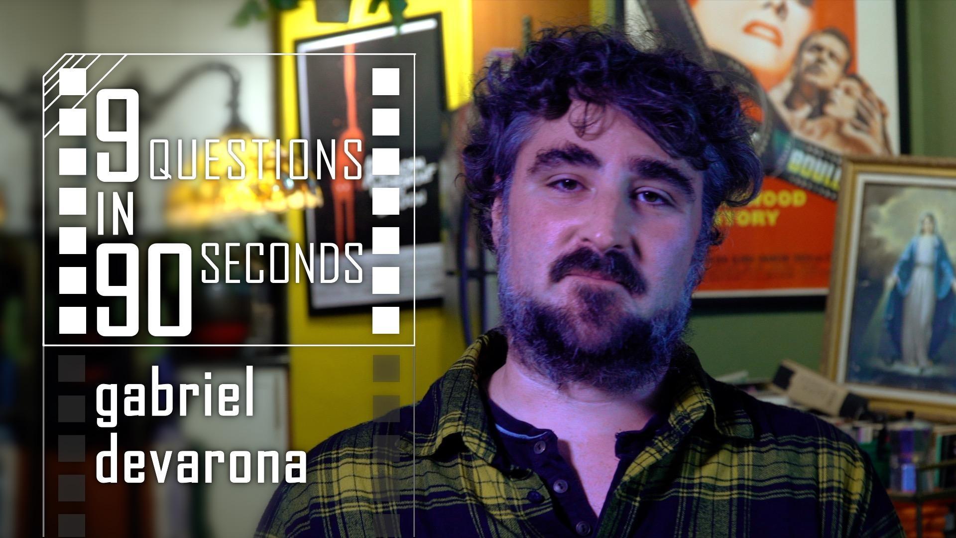 9 Questions in 90 Seconds | Gabriel de Varona | film-maker | ALL ARTS