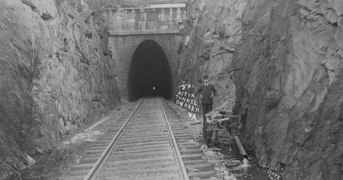 Charlottesville Inside-Out | Claudius Crozet Blue Ridge Tunnel ...