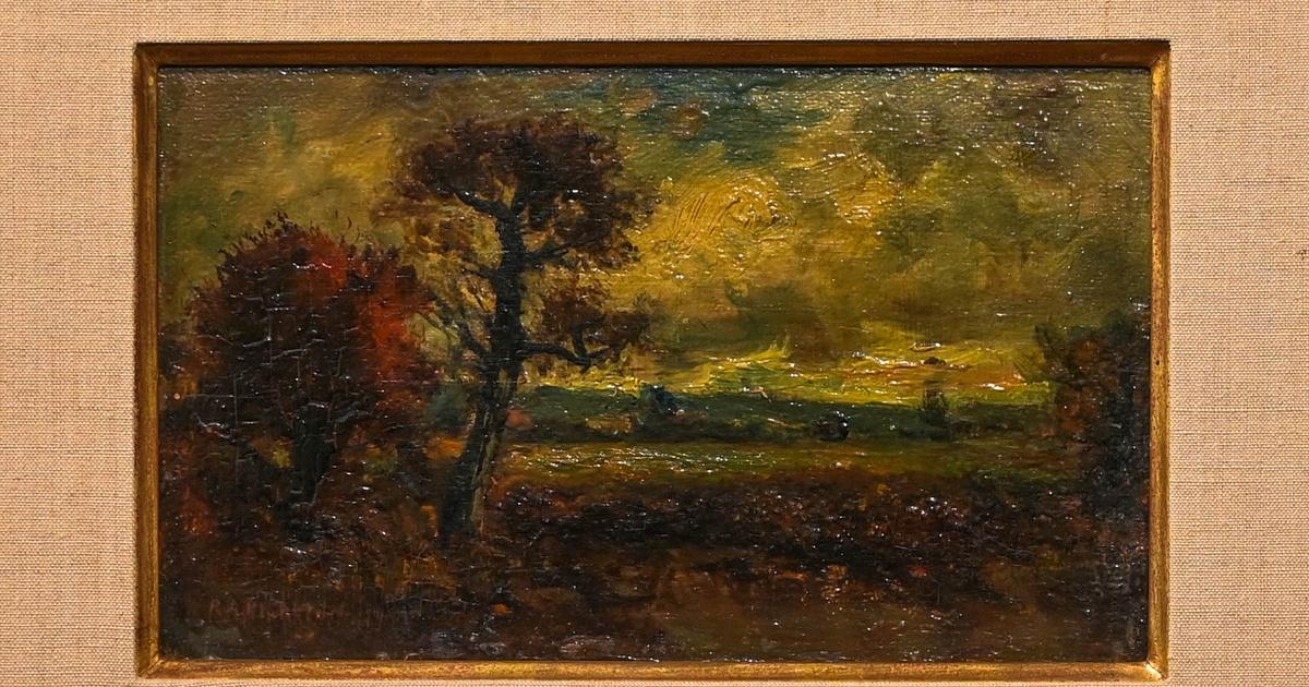 Antiques Roadshow | Appraisal: 1877 Ralph Albert Blakelock Landscape ...