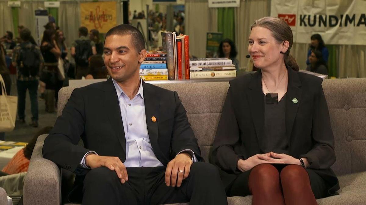 Jennifer Benka & Adrian Matejka – AWP 2018 | PBS Books | THIRTEEN - New ...