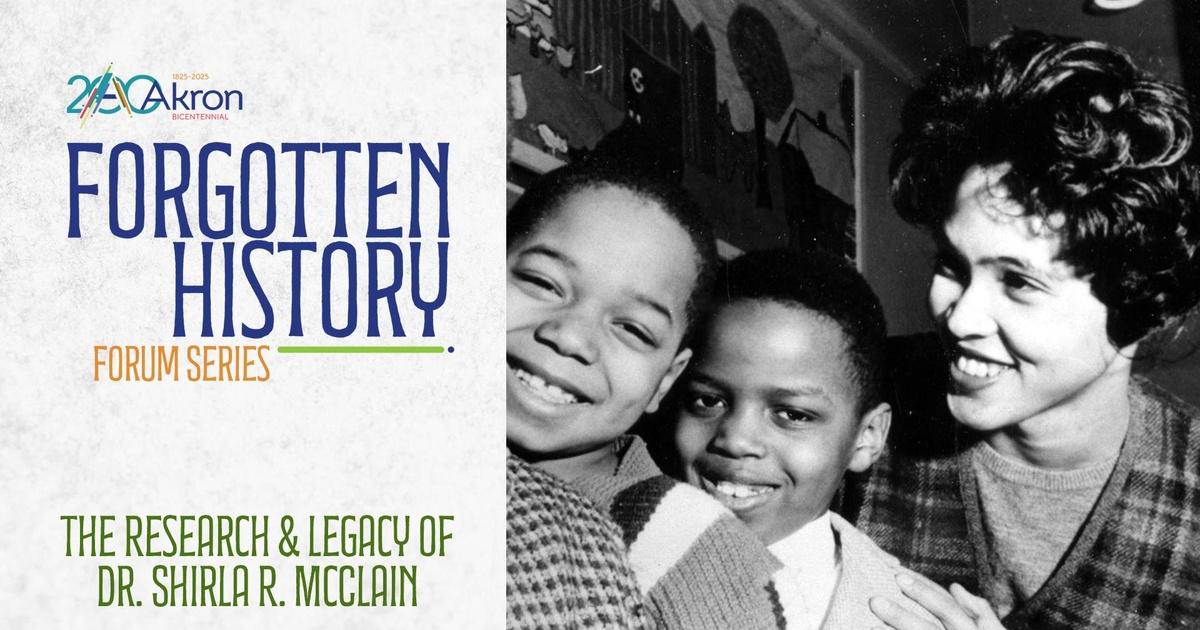 Akron200: Forgotten History Forum Series | The Research & Legacy of Dr ...