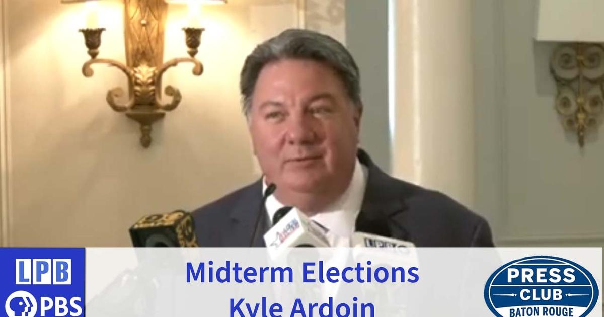 Press Club | Kyle Ardoin | Louisiana Secretary of State | 11/07/2022 ...