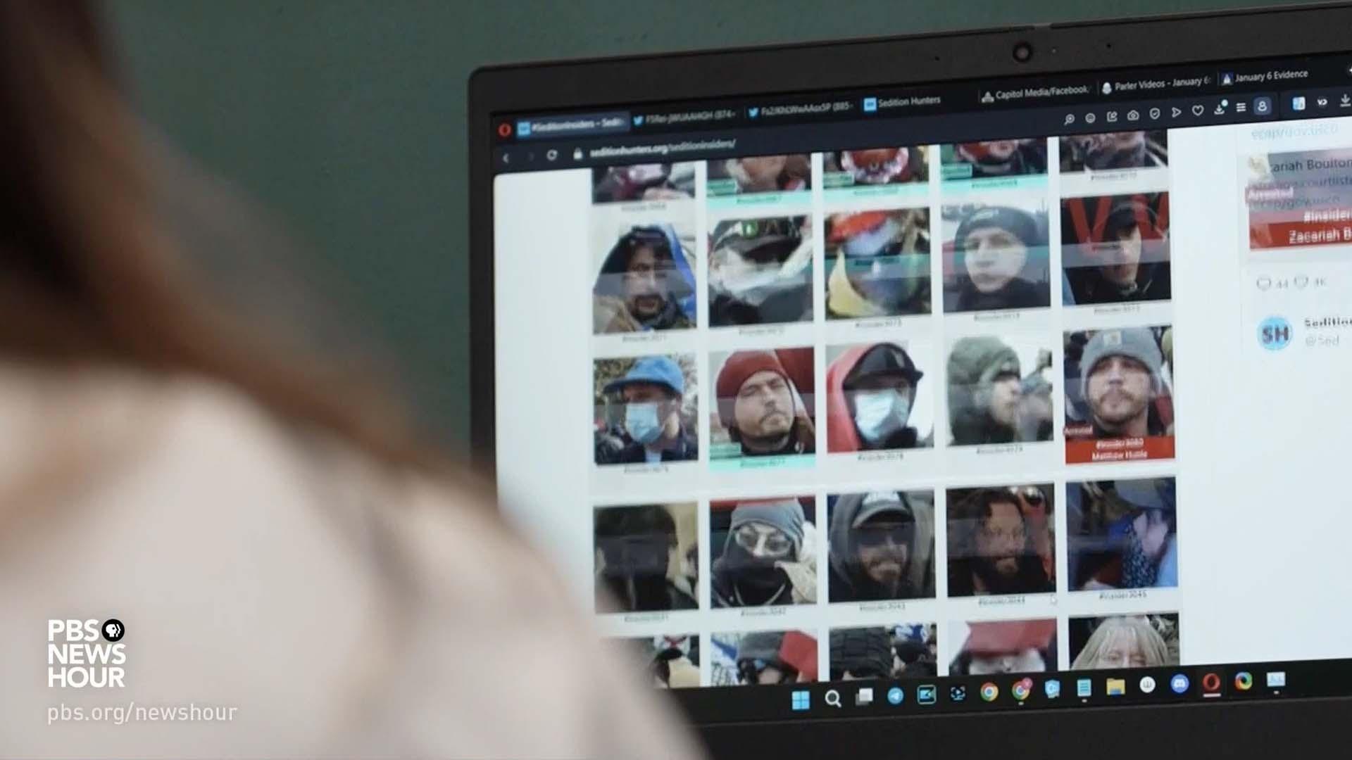 Citizen investigators help FBI track down Jan. 6 rioters | PBS News ...