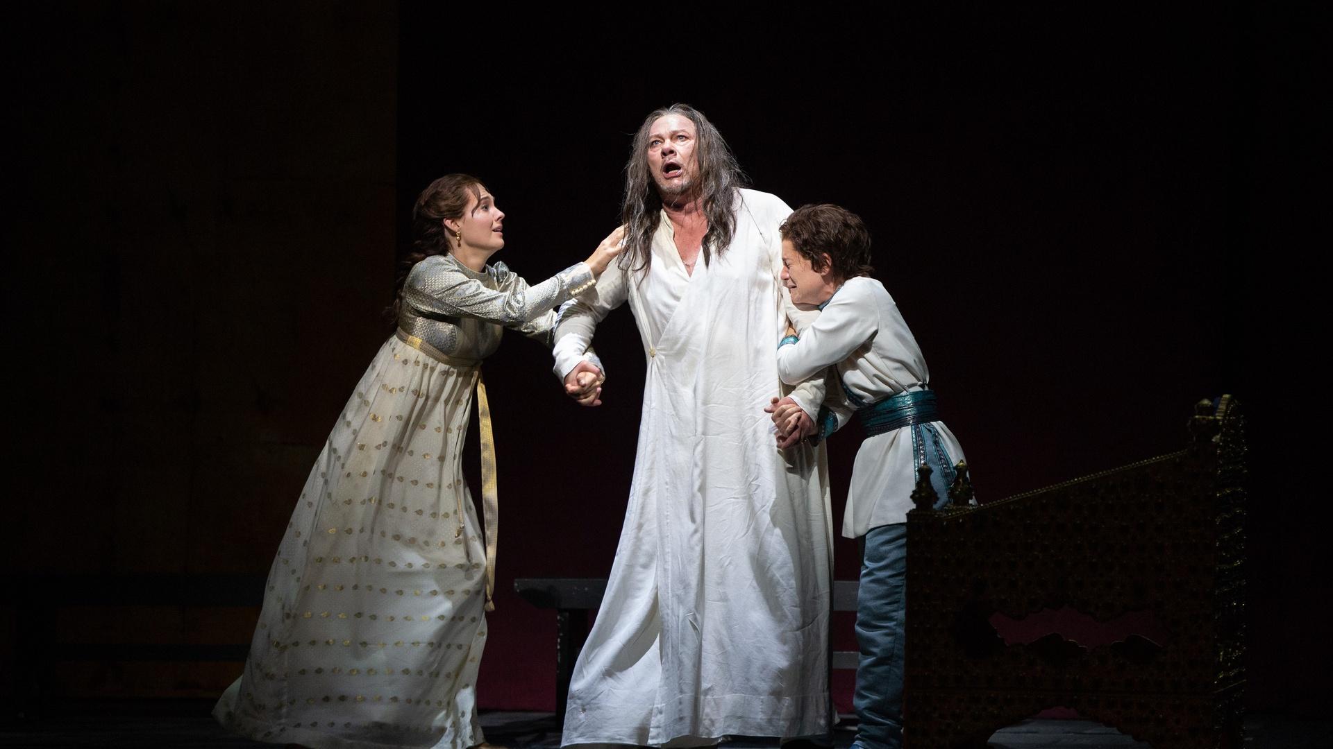 René Pape performs Scene VII of Boris Godunov | Great Performances ...