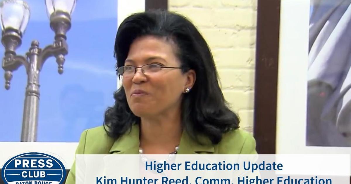 Press Club | Louisiana Commissioner of Higher Education | Kim Hunter ...