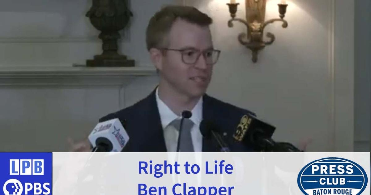 Press Club | Ben Clapper | Right to Life | 10/31/2022 | Season 18 | PBS