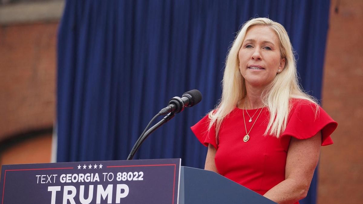 Marjorie Taylor Greene speaks out about President Trump | PBS News Hour ...