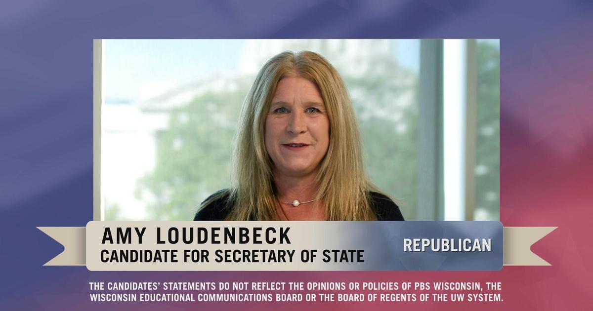 PBS Wisconsin Public Affairs | 2022 Candidate Statement: Amy Loudenbeck ...