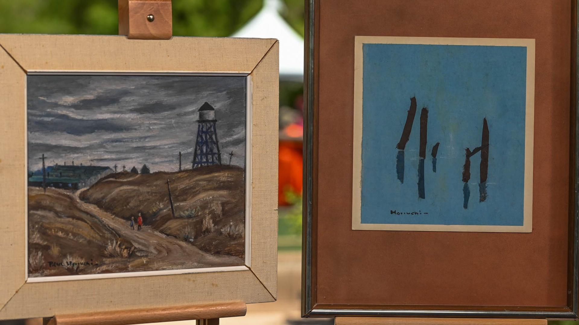 Appraisal: Paul Horiuchi Oil Painting & Collage | Antiques Roadshow ...