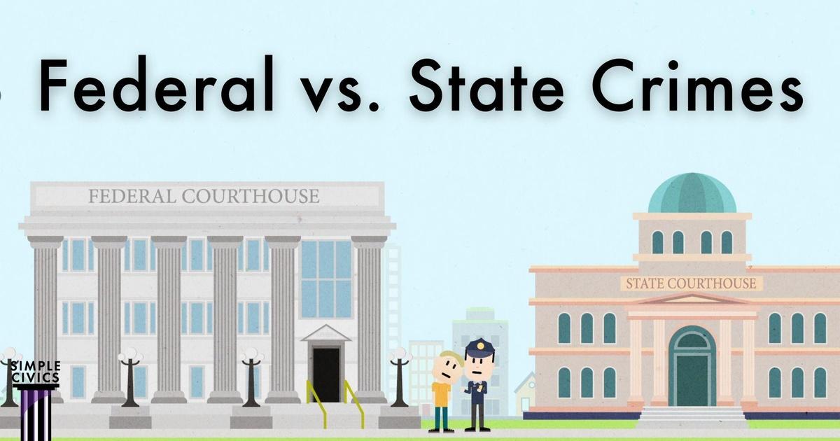 Simple Civics | Federal vs. State Crimes | PBS