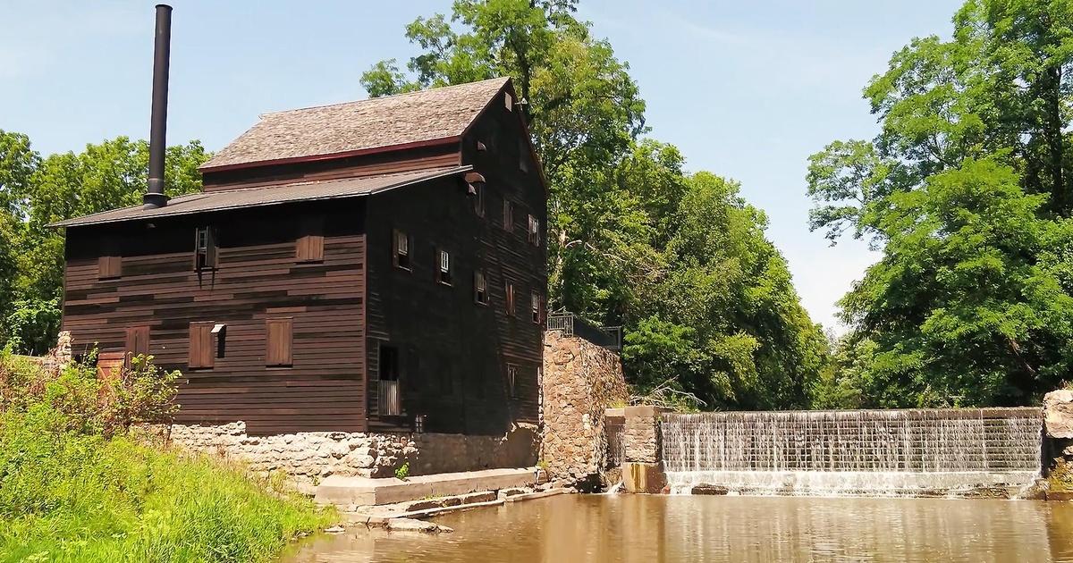 Road Trip Iowa | Pine Creek Grist Mill at Wildcat Den State Park ...