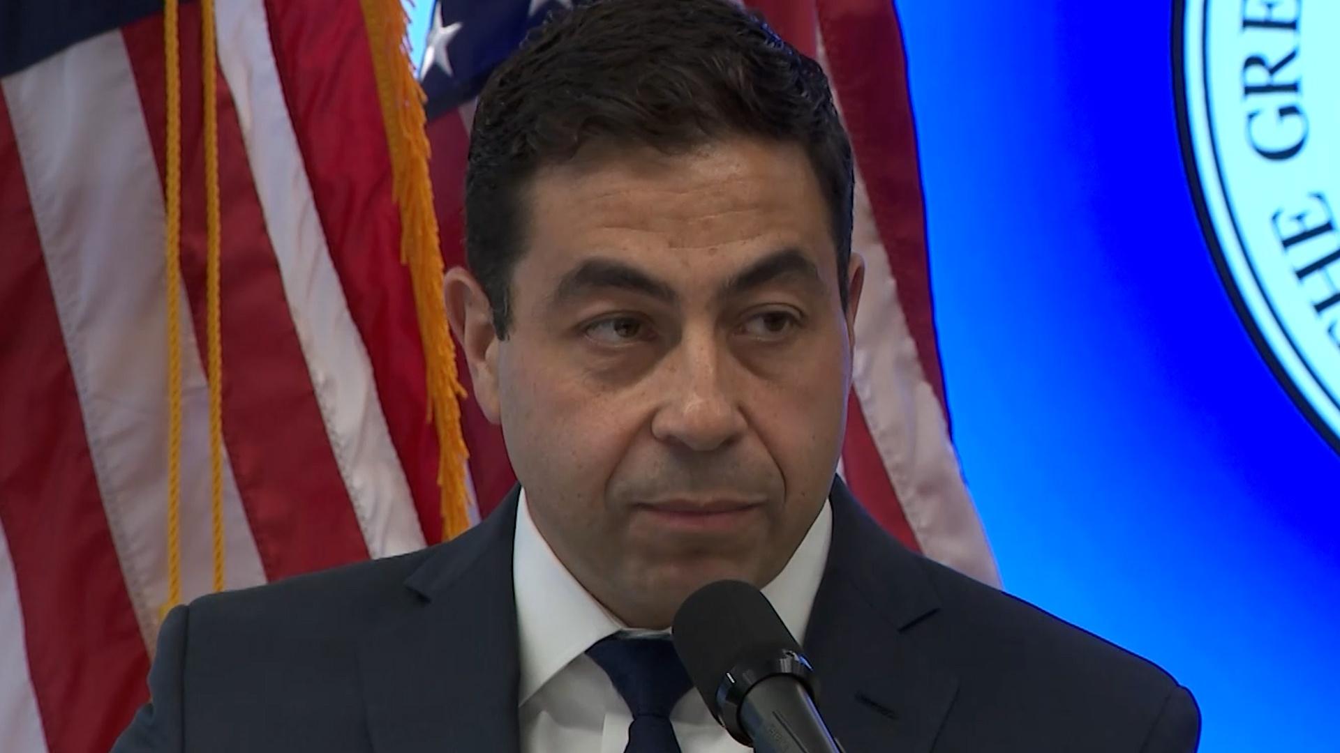 George Helmy sworn in as interim successor to Sen. Menendez | NJ ...