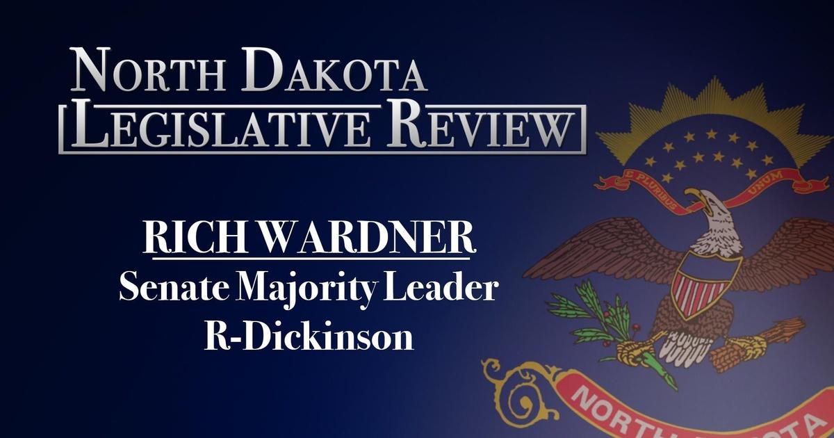 North Dakota Legislative Review | Senate Majority Leader Rich Wardner ...