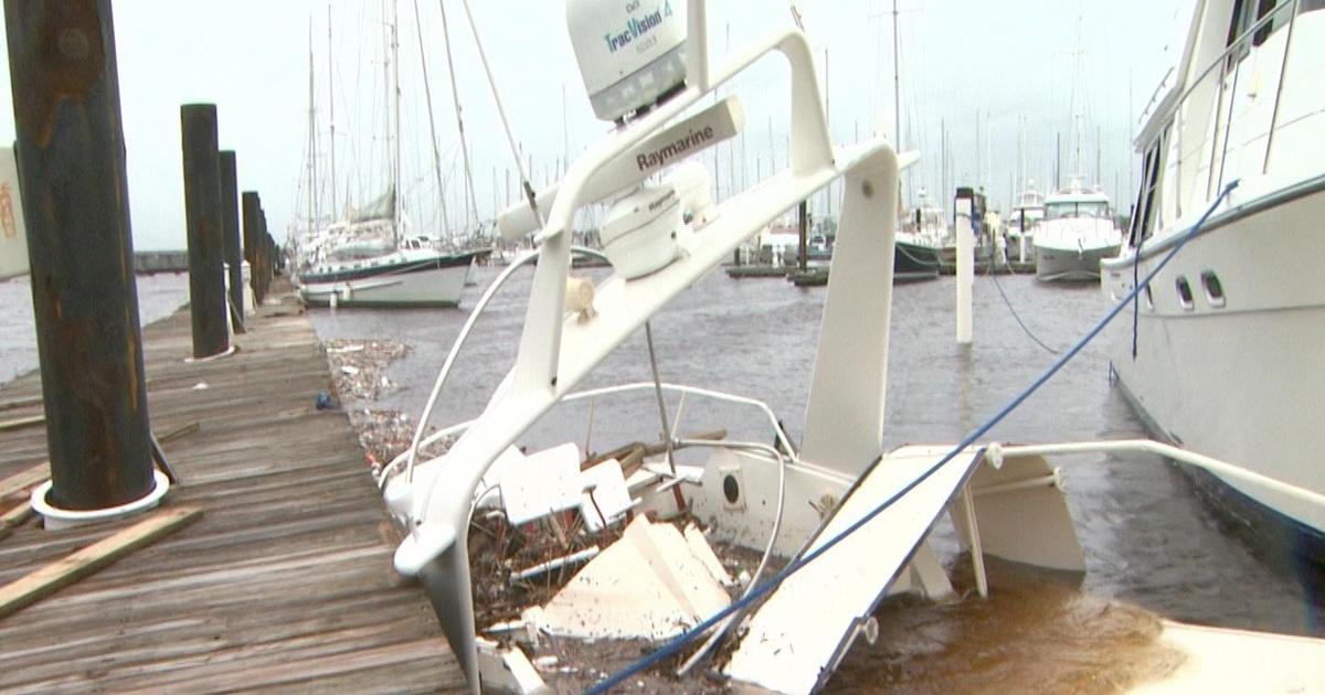 Hurricane Florence | Hurricane Florence: New Bern Marina Damaged | PBS