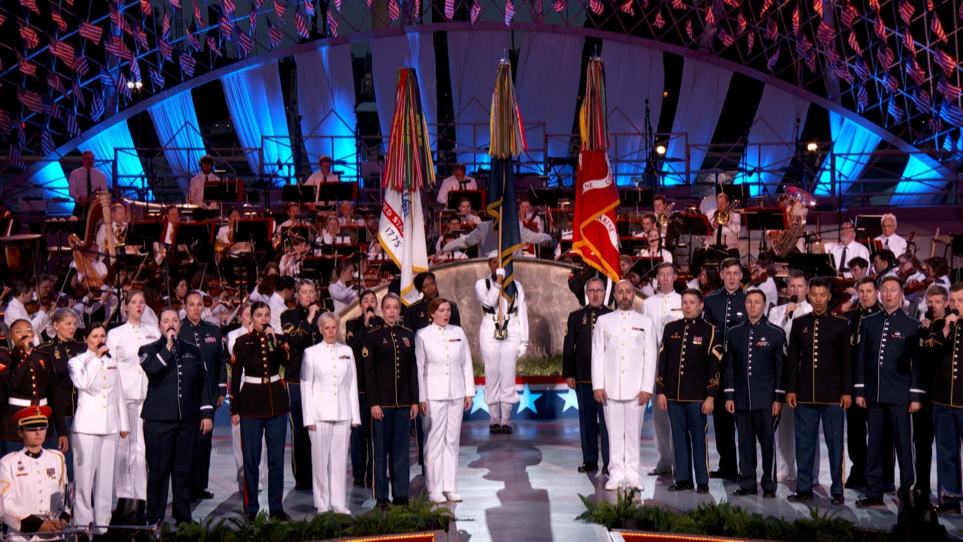 Military Choruses Perform "This Is My Country" | National Memorial Day ...