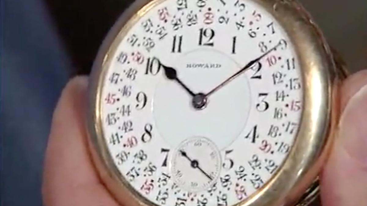 Appraisal: 1907 E. Howard Railroad Pocket Watch | Antiques Roadshow ...