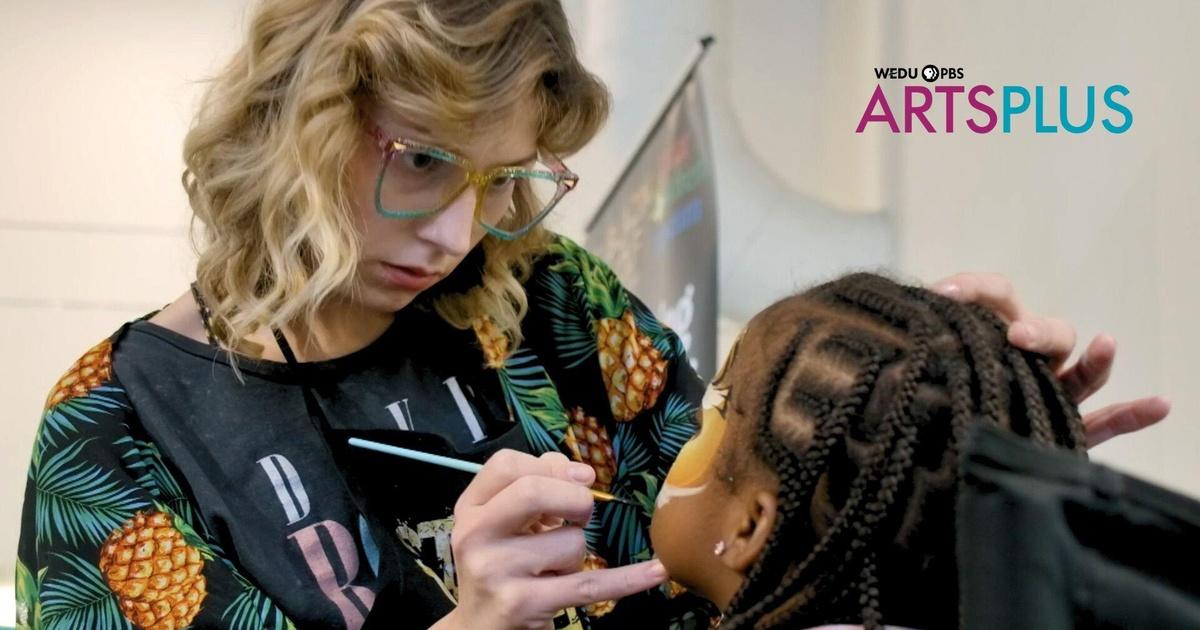 WEDU Arts Plus | 1402 | Face Painting | Season 14 | Episode 2 | PBS