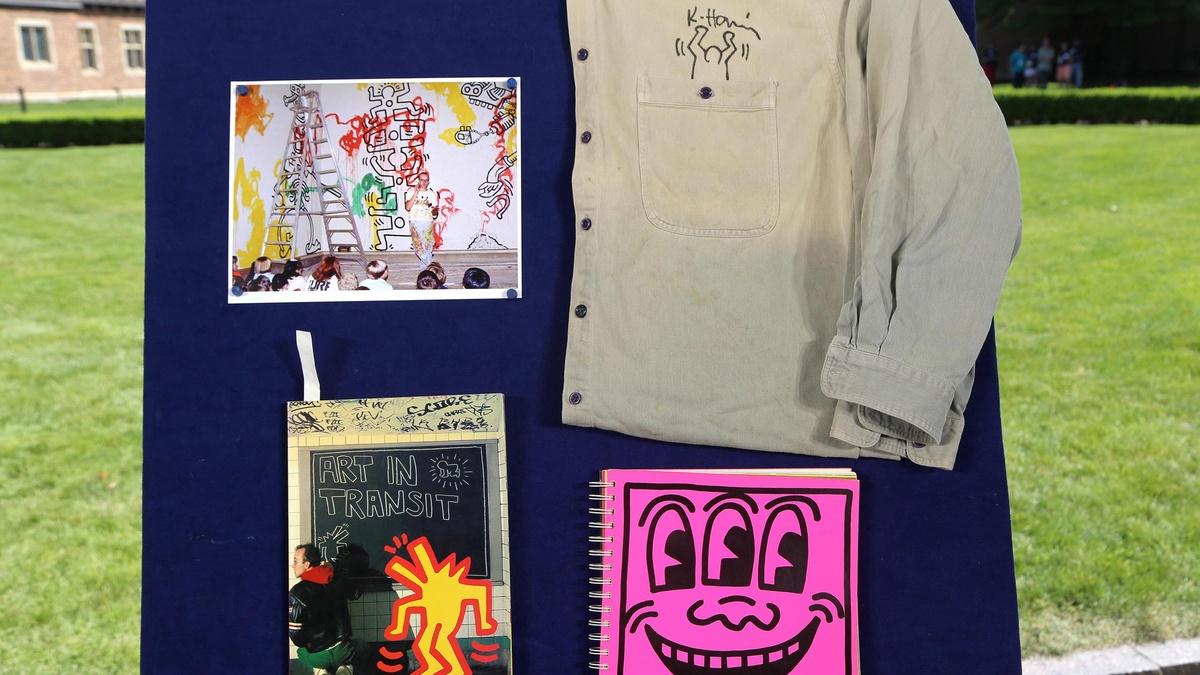 Appraisal: Keith Haring Archive, ca. 1987 | Antiques Roadshow ...