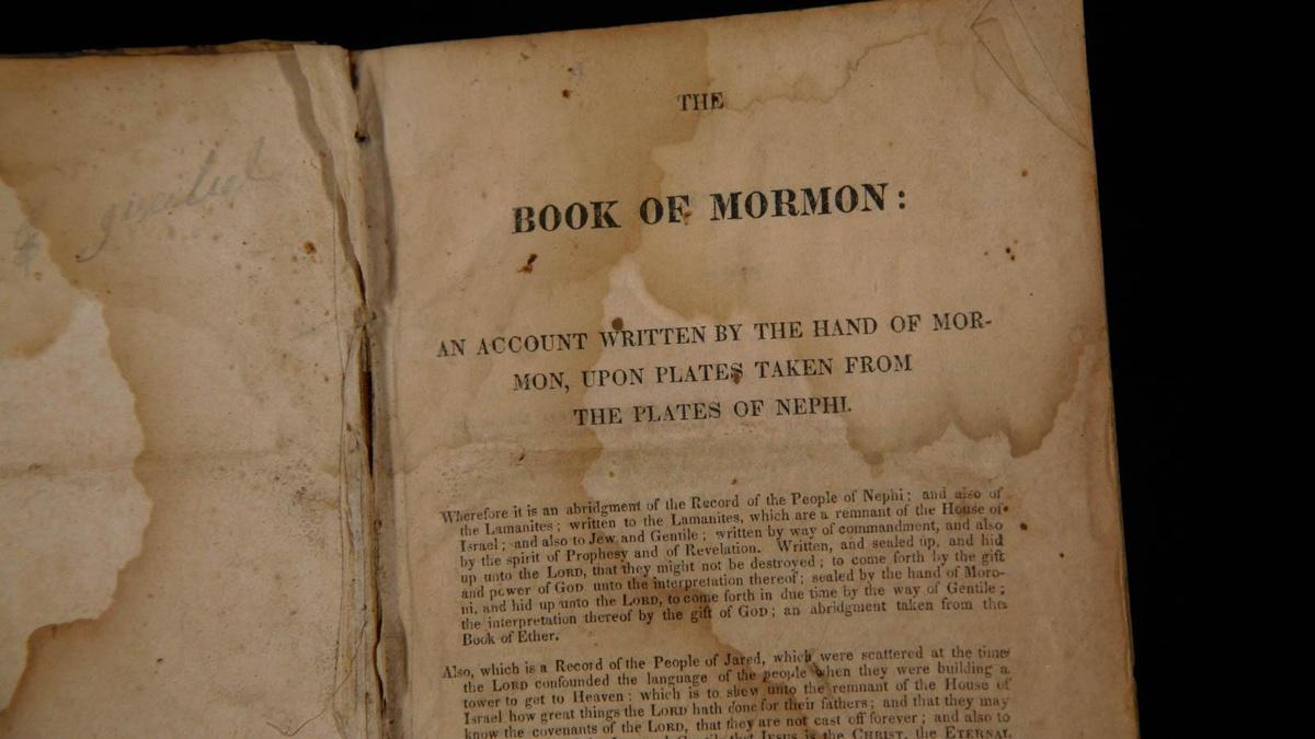 Appraisal: 1830 "The Book of Mormon" First Printing | Antiques Roadshow ...