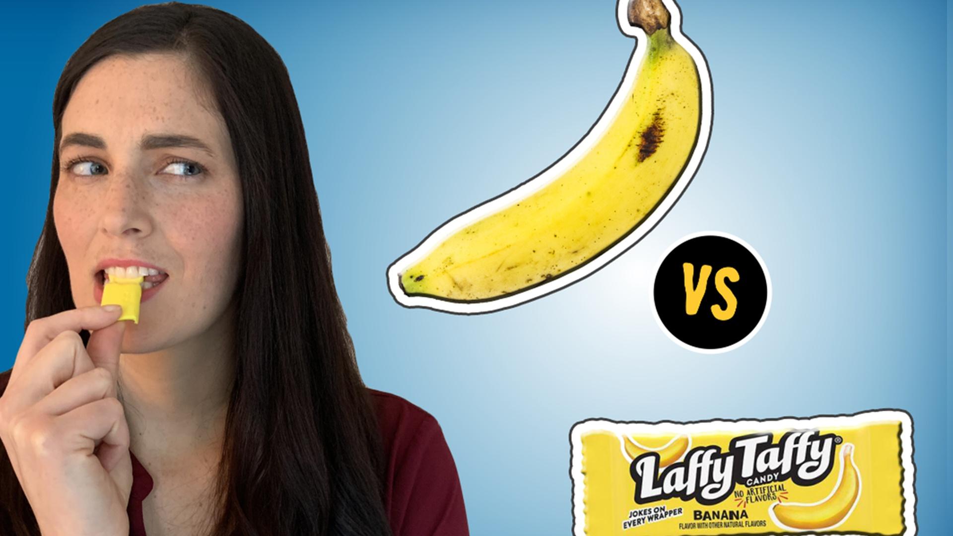 Why Doesn’t Banana Candy Taste Like Banana? | Reactions | ALL ARTS