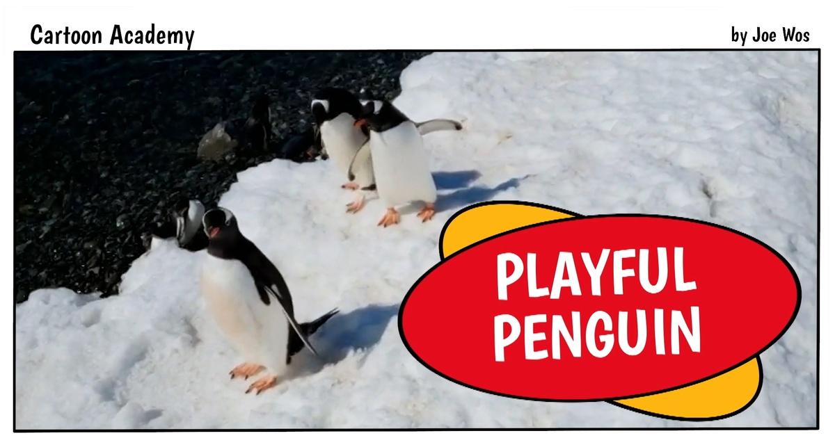 Cartoon Academy | Winter Wonderland: Playful Penguin | Season 2 ...