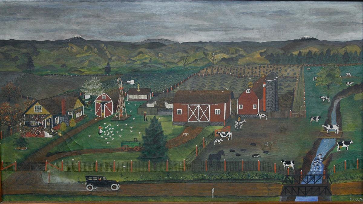 Appraisal: 1924 Glenn Hale Folk Art Painting | Antiques Roadshow ...