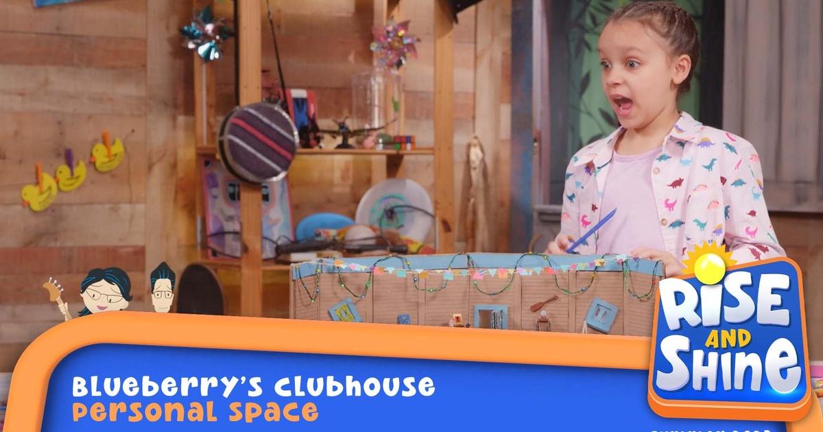 Blueberry's Clubhouse | Blueberry Shorts- Space Invader Blueberry ...