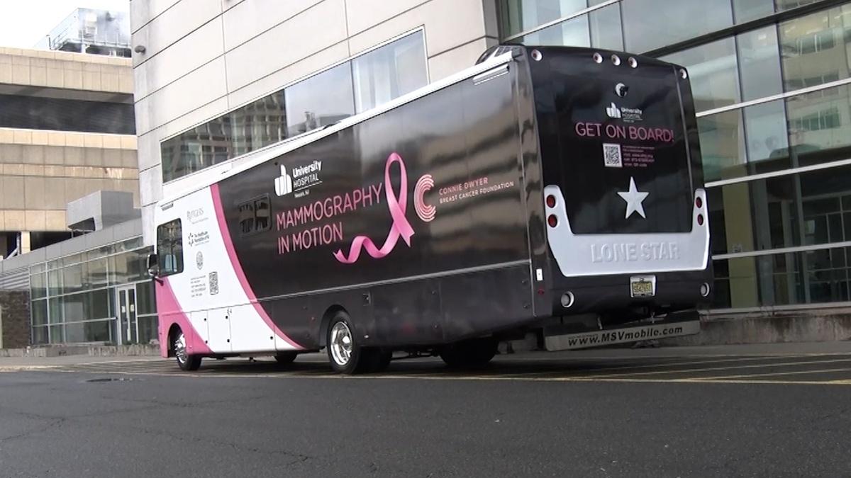 Mobile mammogram bus screens for breast cancer | NJ Spotlight News ...
