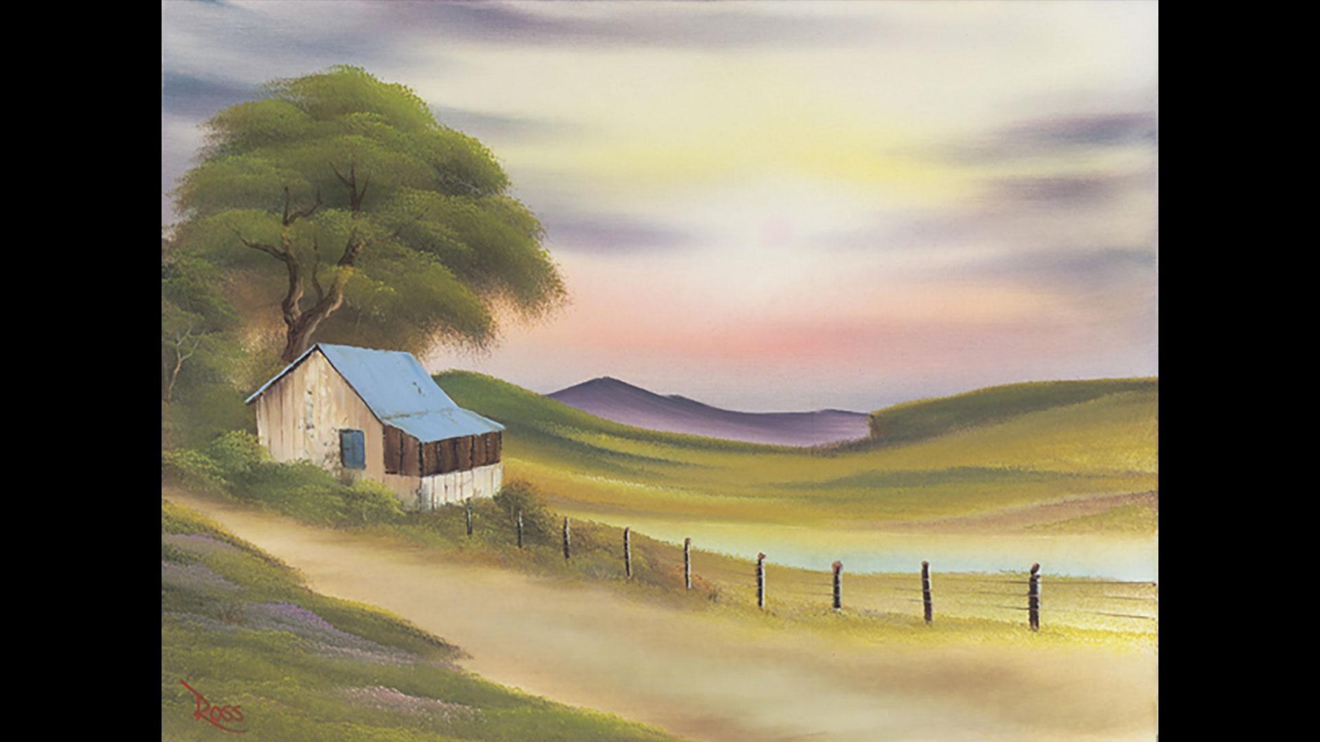 The Old Home Place | The Best of the Joy of Painting with Bob Ross ...
