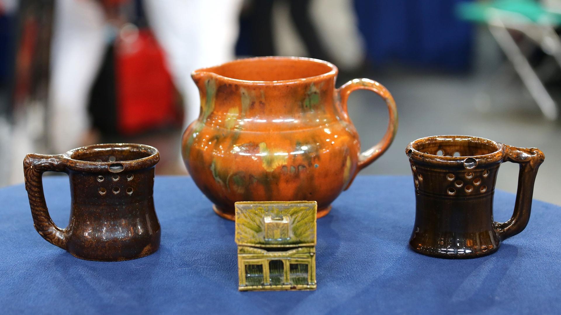 Appraisal: George Ohr Pottery, ca. 1900 | Antiques Roadshow | THIRTEEN ...