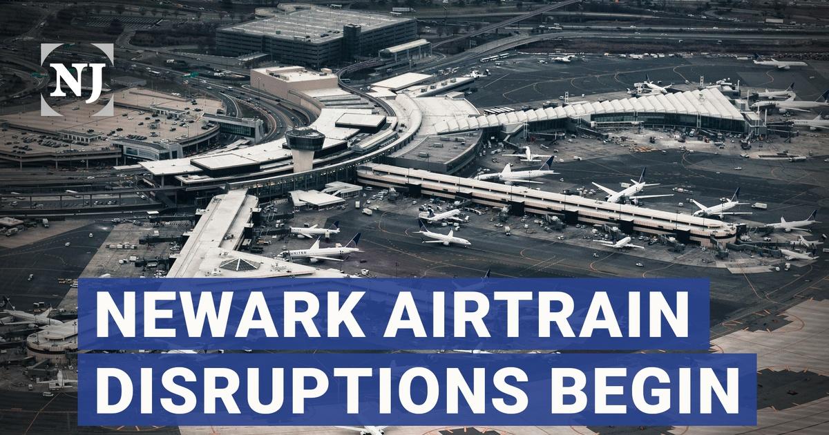 NJ Spotlight News | Service disruptions on Newark Airport AirTrain ...