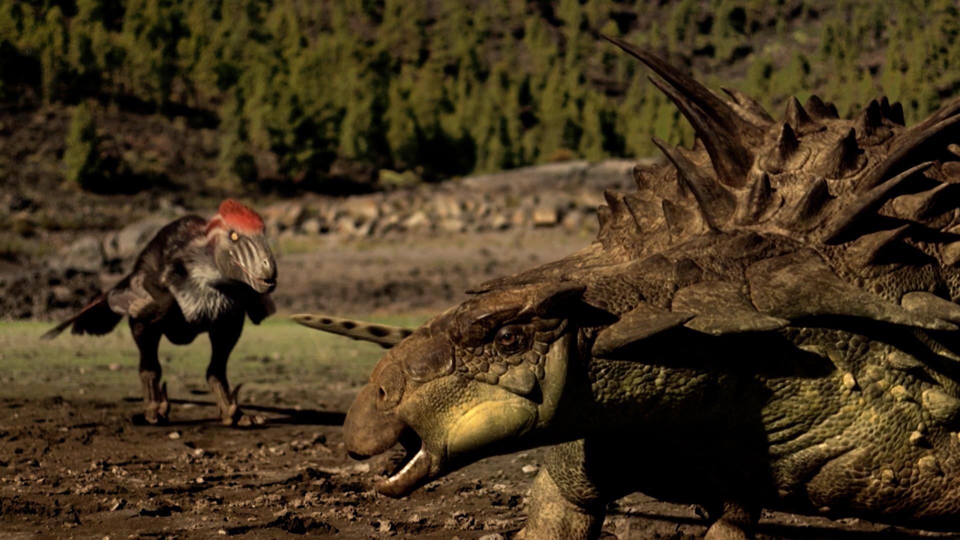 Walking with Dinosaurs - Utahraptor vs Gastonia - Twin Cities PBS