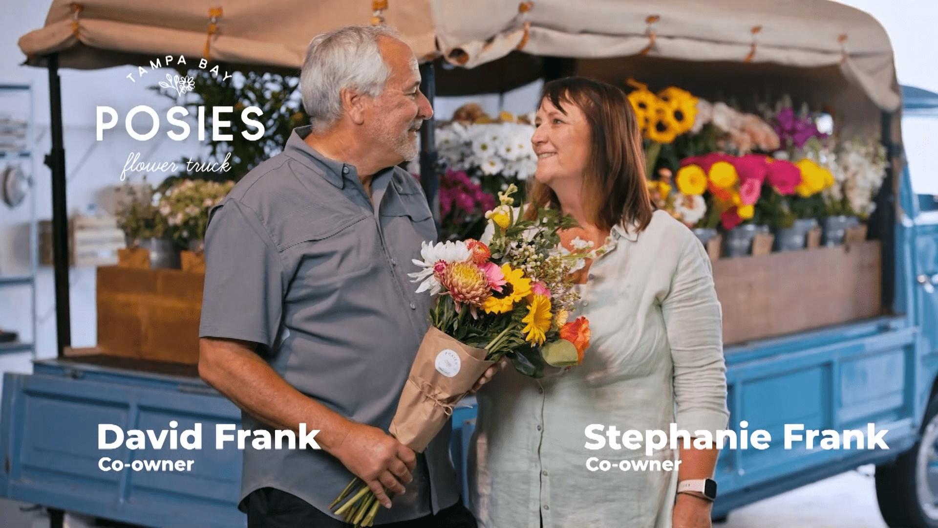 Posies Flower Truck / David and Stephanie Frank, Tampa, FL | Start Up ...