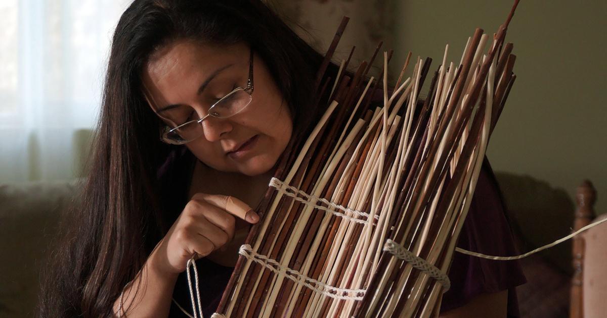 Craft in America | Pomo basket weaver Corine Pearce | Season 10 | PBS