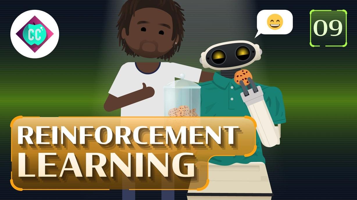 Reinforcement Learning #9 | Watch Crash Course: Artificial Intelligence ...