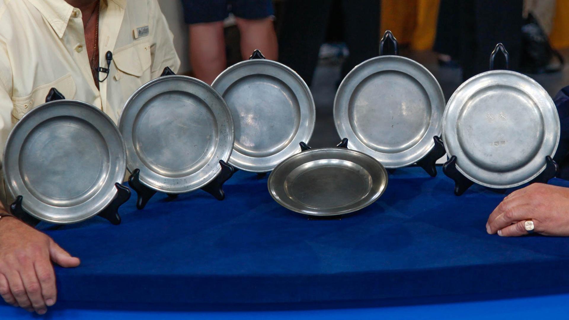 Appraisal: Edward Danforth Pewter Plates, ca. 1795 | Antiques Roadshow ...