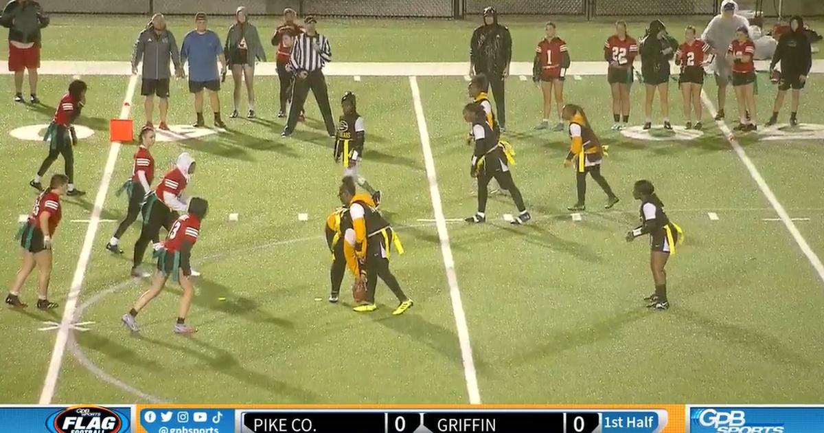 Football Fridays in Georgia | Girls Flag Football: Griffin vs. Pike ...
