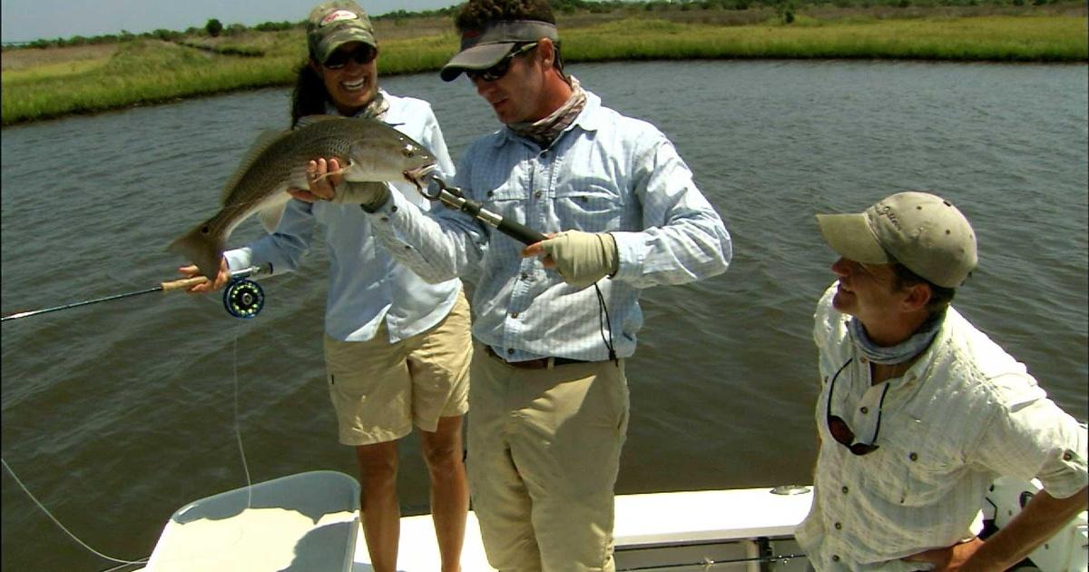 Carolina Outdoor Journal | Skinny Water Redfish | Season 5 | Episode 7 ...